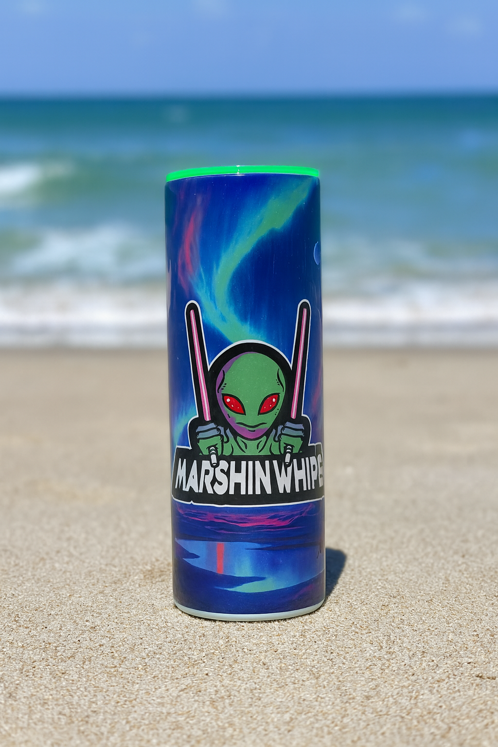 20oz Gloss Tumbler – Marshin Whips Sublimation Hot or Cold Cup