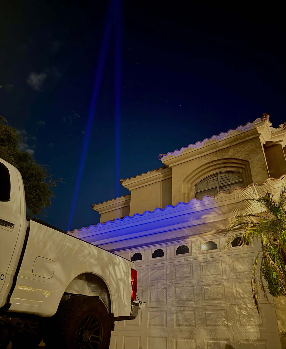 RGB Lunar Laser Light Kit | Off-Road LED & Laser | Marshin Whips